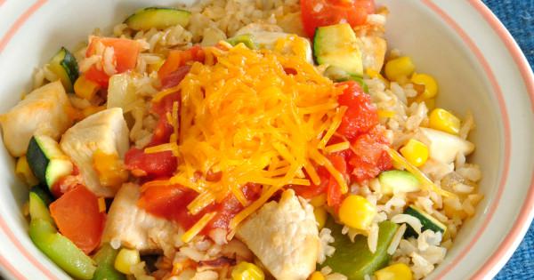 MedlinePlus: Rice Bowl Southwestern Style