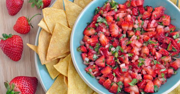 MedlinePlus en español: Salsa de fresas